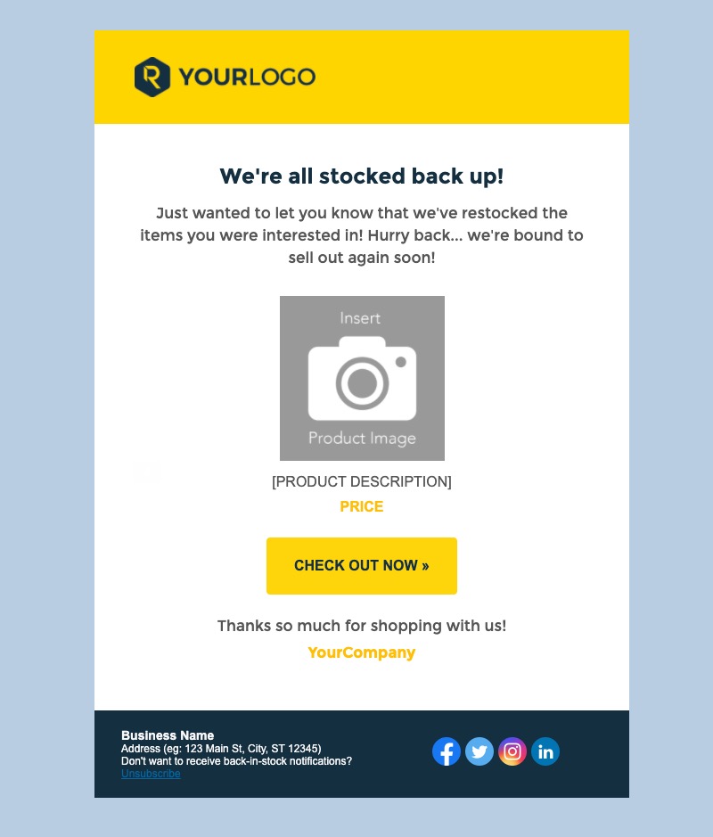 An Introduction to "Back in Stock Notifications"