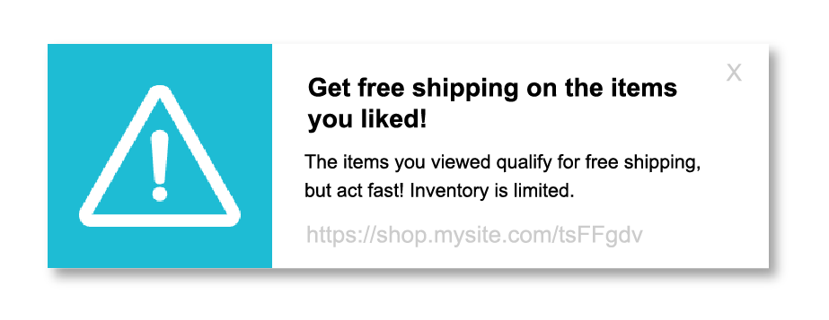 12 Examples of High Converting Abandoned Cart Push Notifications